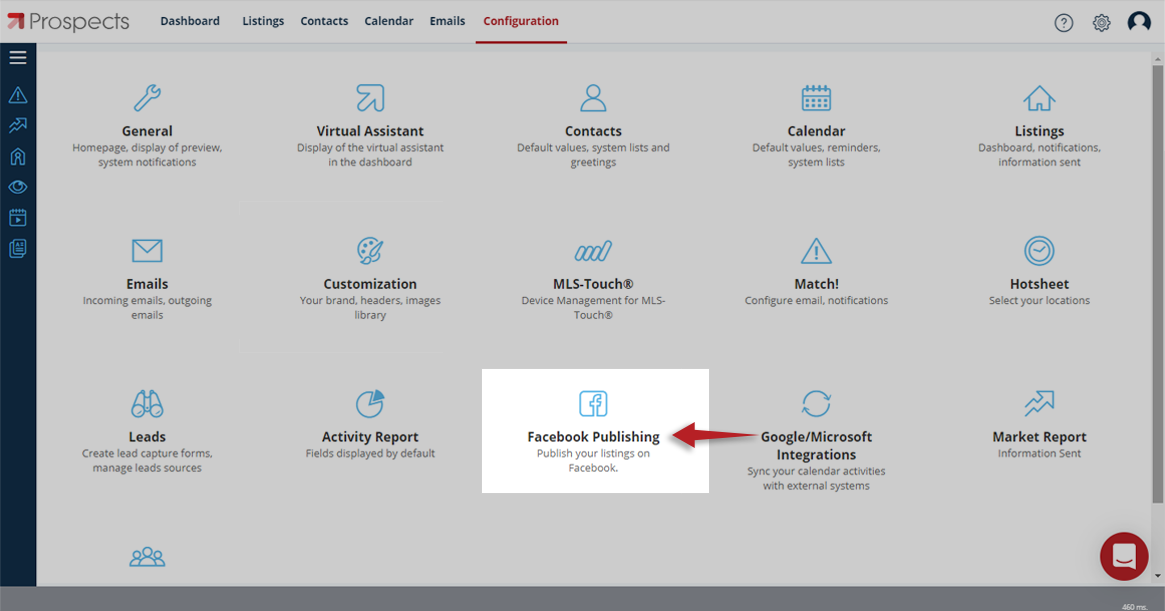 Connect Your Facebook Business Page – Prospects Software